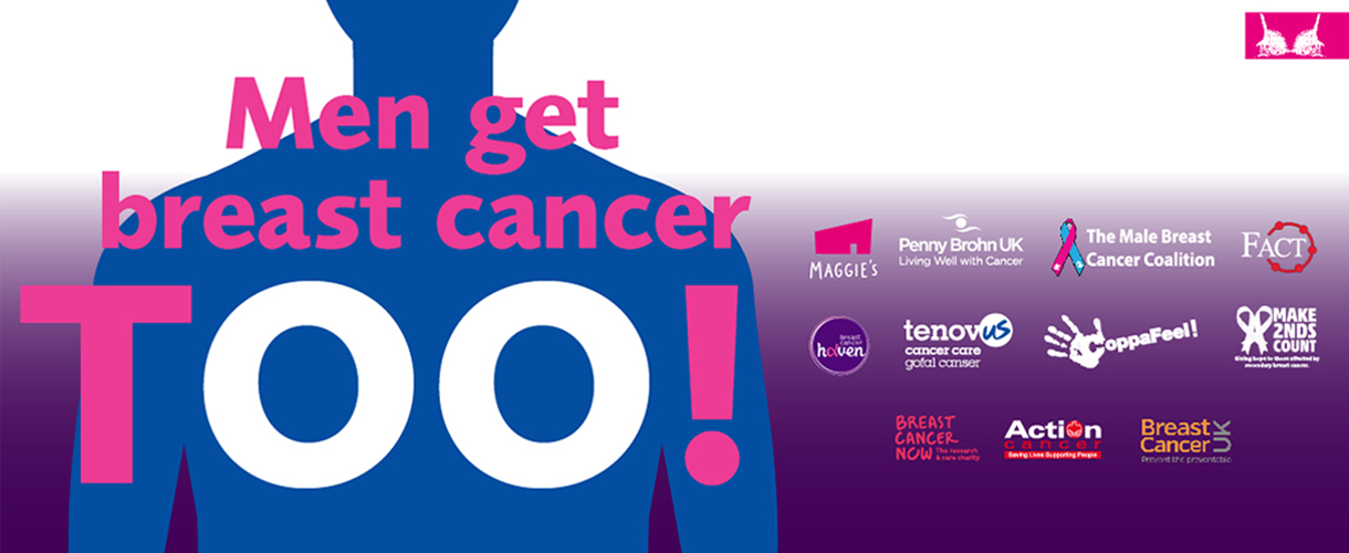 Supporting Walk the Walk's Men Get Breast Cancer Too campaign | Maggie's